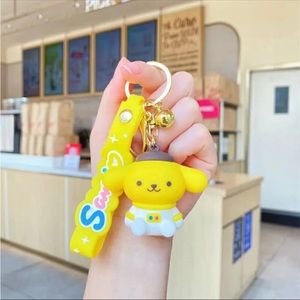 Accessories | Pompompurin Key Ring My Melody Hello Kitty Cinnamoroll ...